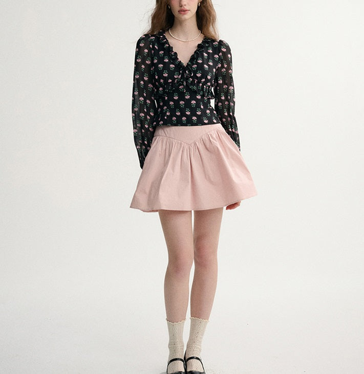 DR235029 Top/Skirt(Pre-order) – Emilywear